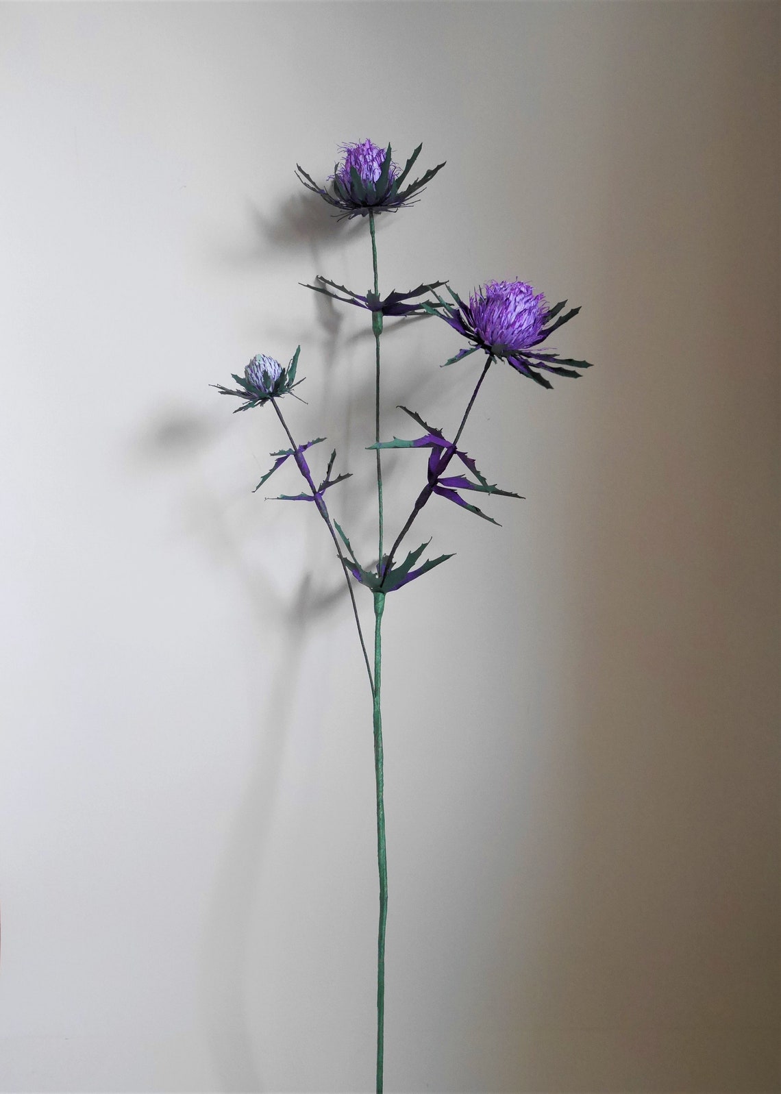 Thistle Paper Flower Templates Instant Download SVG - Etsy