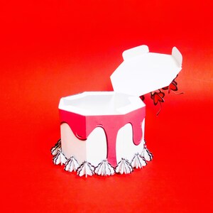 Small Cake Box - Templates - Gift Box - Instant Download - Video ...