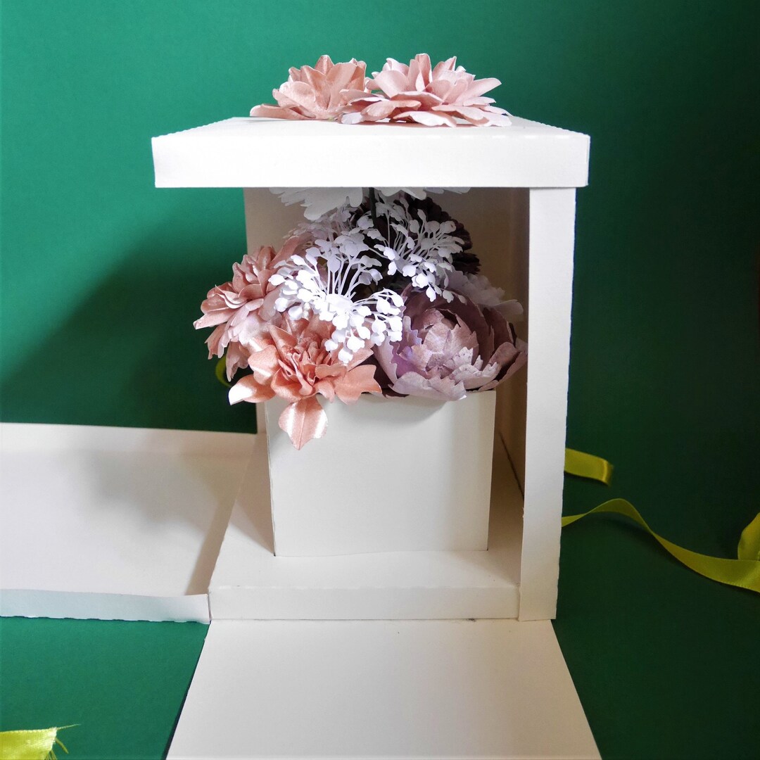 Pandora - Paper Flowers - Flower Box - Templates - DIY - Instant ...