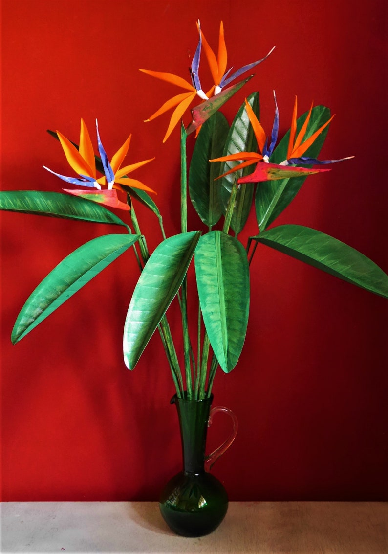 Bird of Paradise - Paper Flower - Templates - Digital Delivery - SVG ...