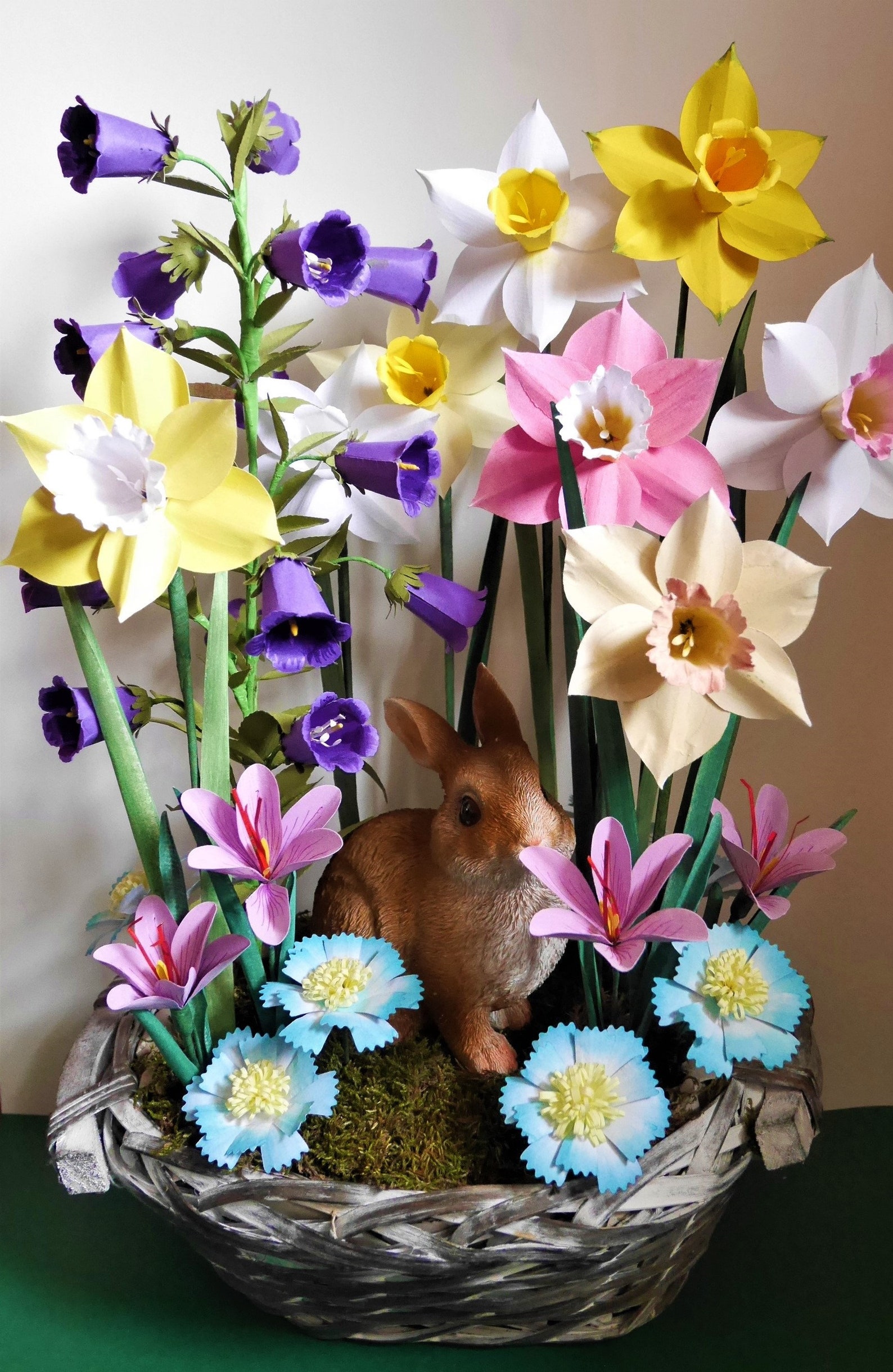 Easy Saffran Crocus Basket Grass Templates Instant - Etsy