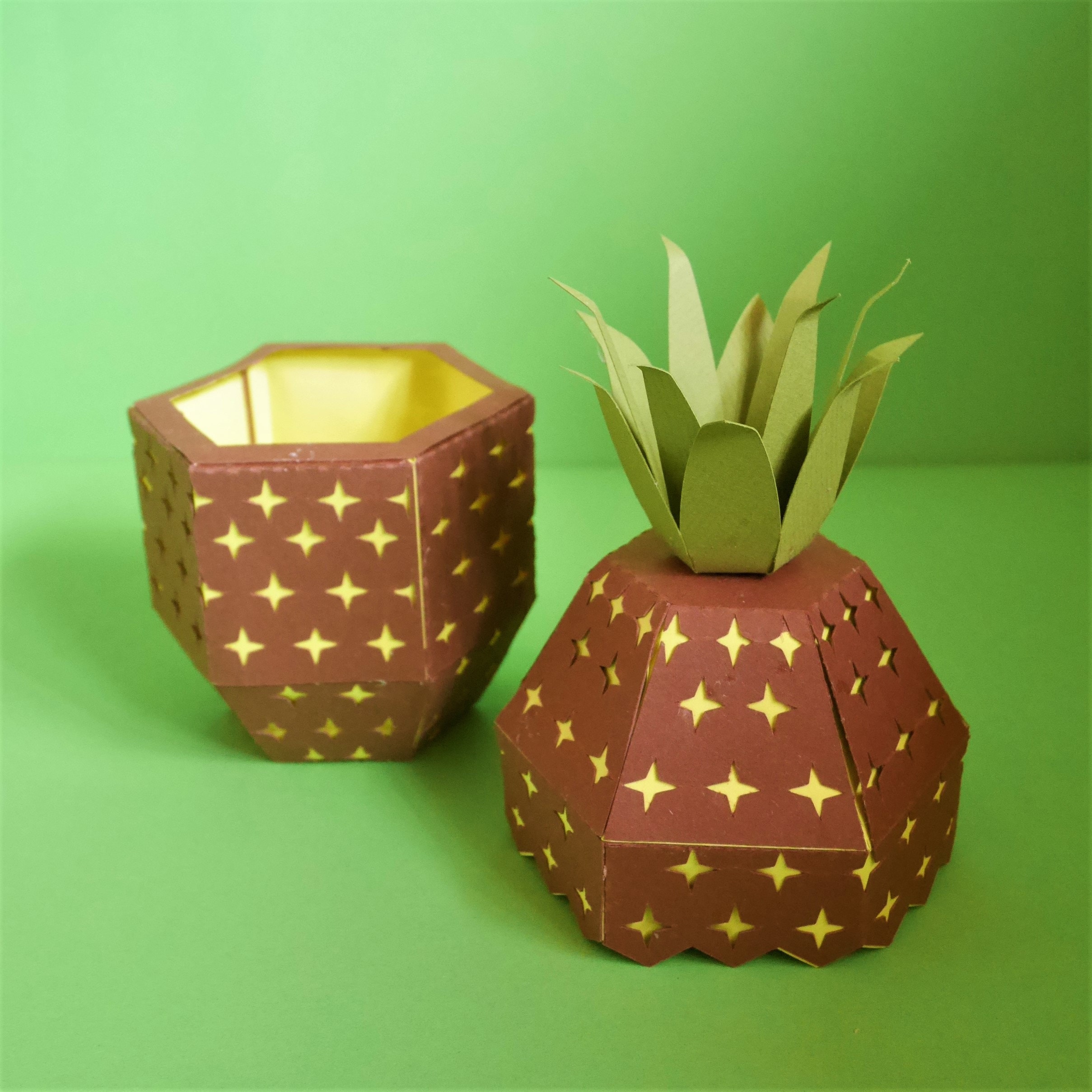 Fruit Shaped Treat Boxes Templates DIY Instant Download - Etsy