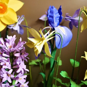 Columbine Flower - Templates - Paper Flower - Instant Download - Video ...