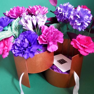 Seraphim Flower Box - Paper Flowers - Gift Box - Templates - Instant ...