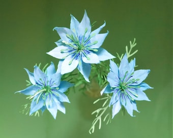 Thistle Paper Flower Templates Instant Download SVG Silhouette Scan&cut ...