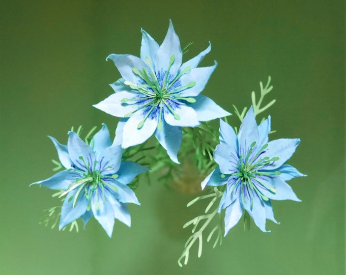 Thistle Paper Flower Templates Instant Download SVG Silhouette Scan&cut ...