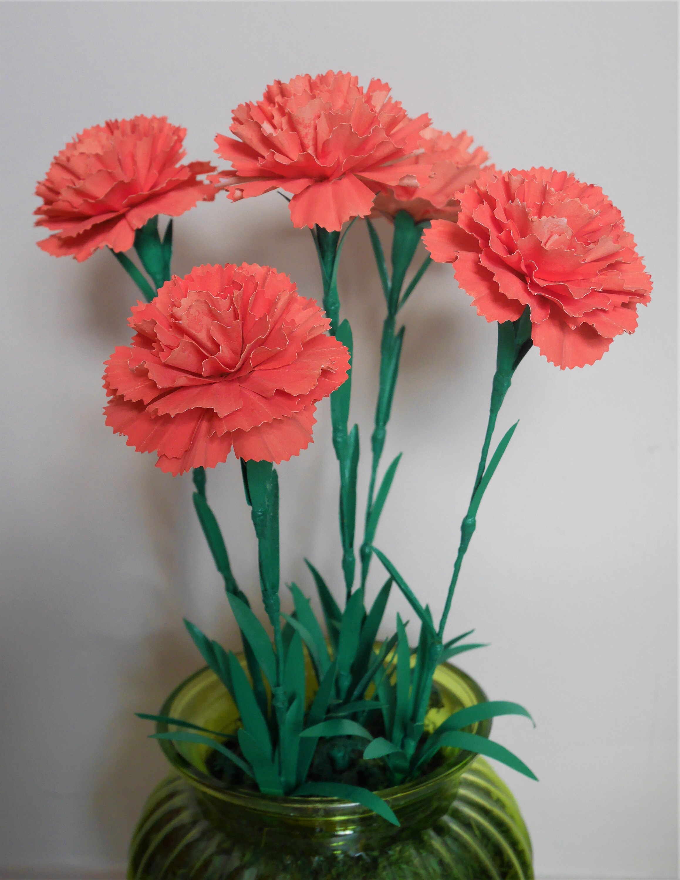 For Commercial Use: Carnation Paper Flower Templates - Etsy