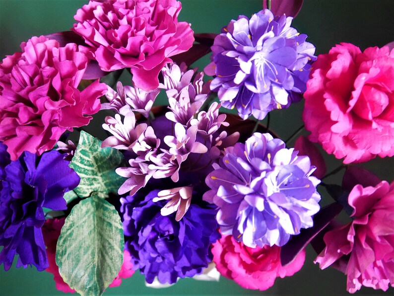 Seraphim Flower Box Paper Flowers Gift Box Templates - Etsy