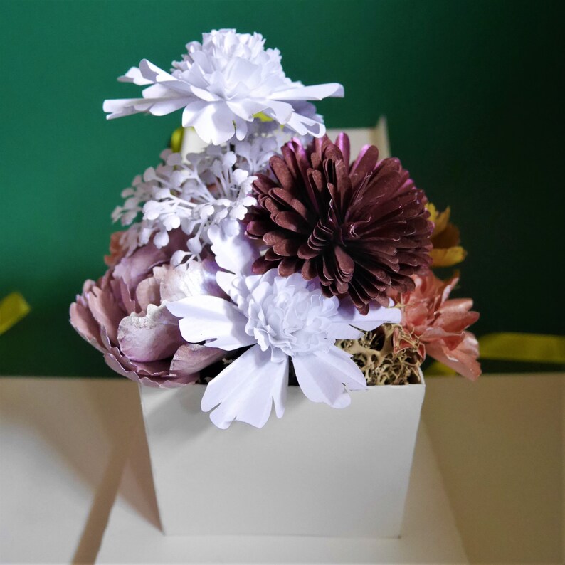 Pandora Paper Flowers Flower Box Templates DIY - Etsy