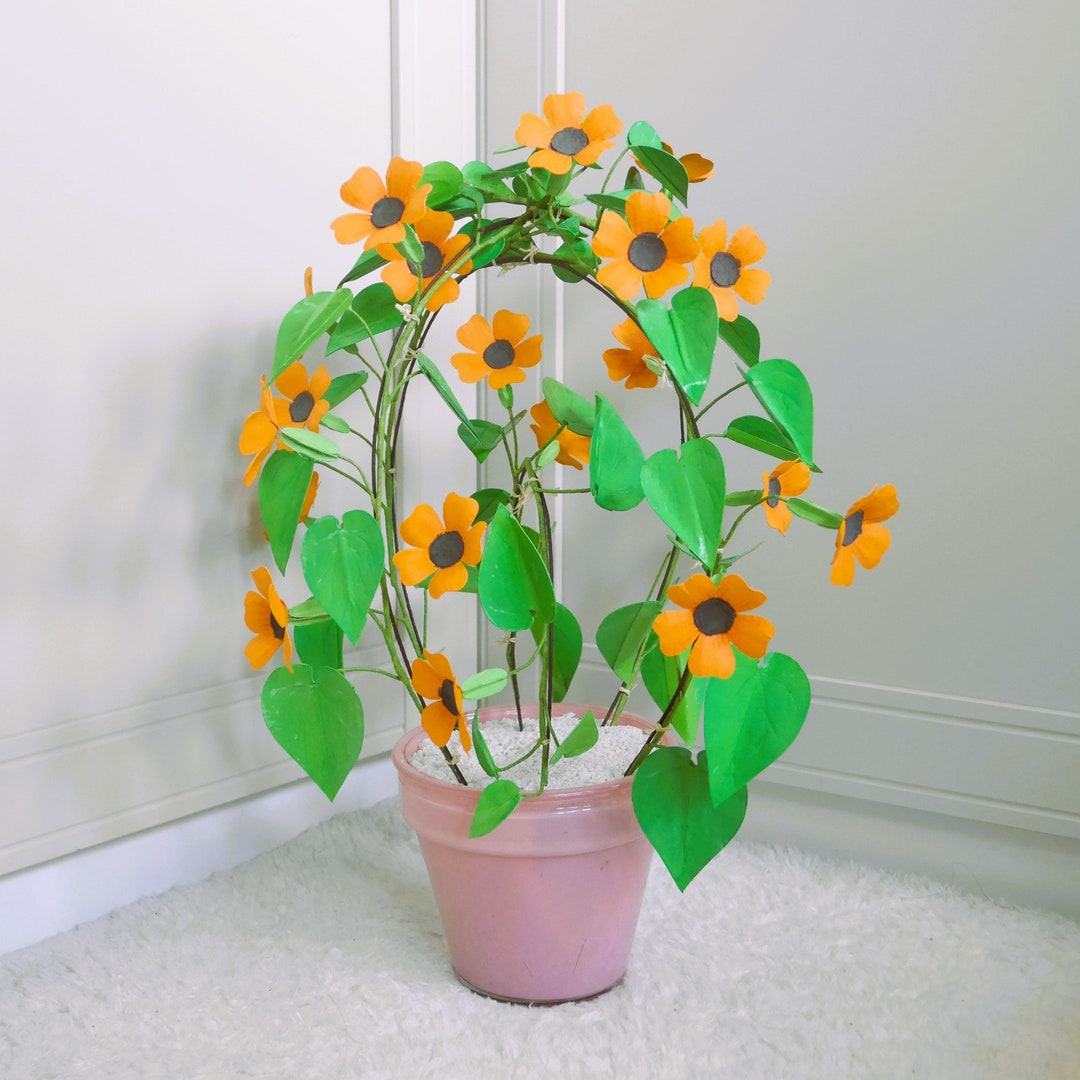 Black Eyed Susan Paper Flower Templates: DIY Home Decor (instant ...