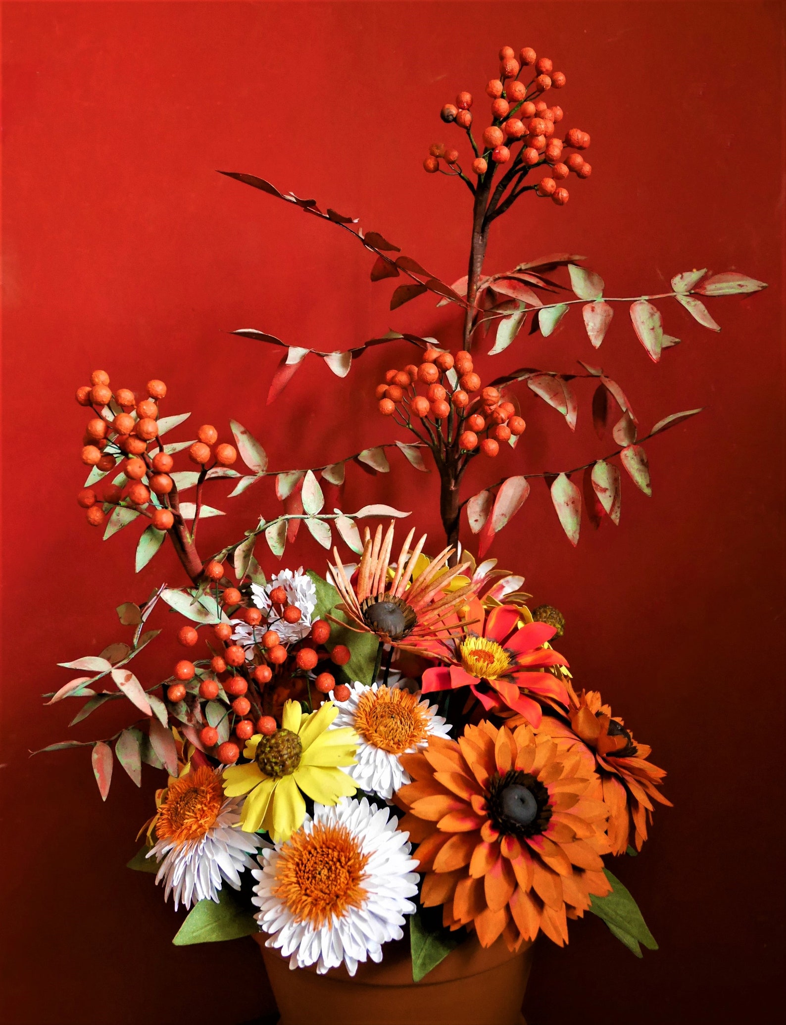 Straw Flower - Paper Flowers - Templates - Video Tutorial - Instant ...