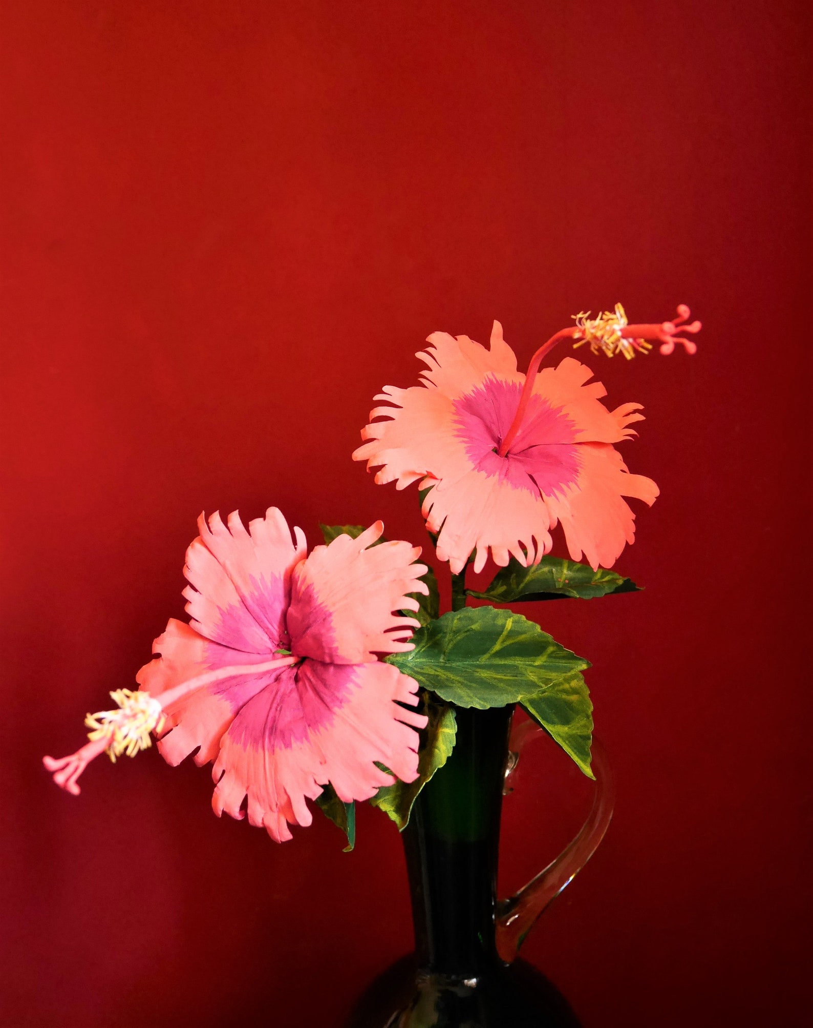 Hawaiian Hibiscus Paper Flower Templates Video Tutorial - Etsy