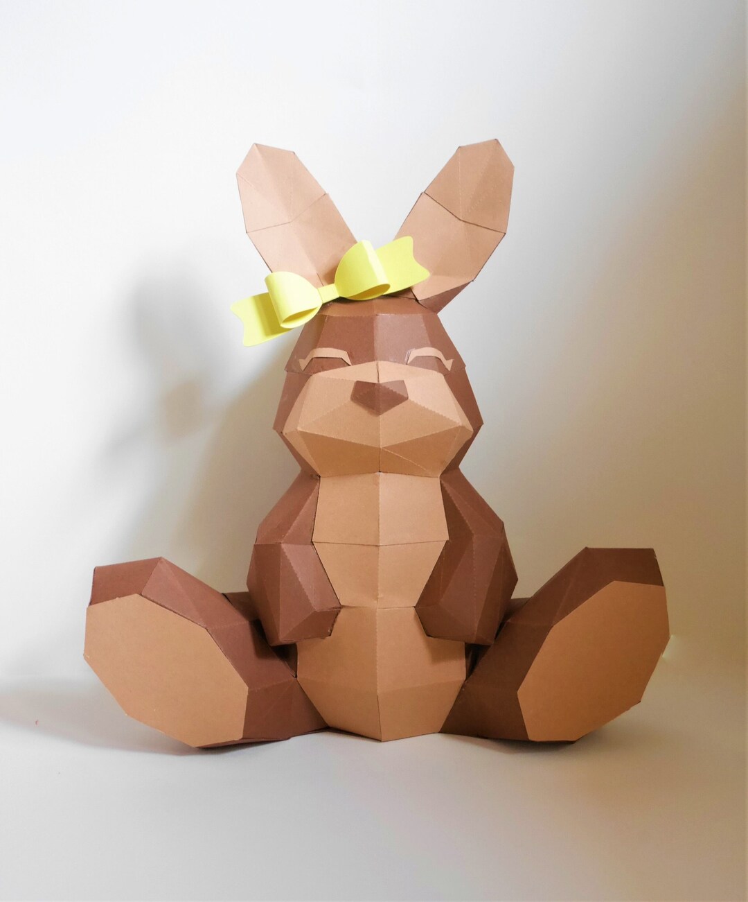 Paper Bunny - Templates - Instant Download - Video Tutorial - SVG ...