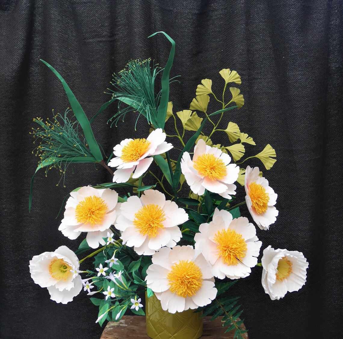 Nage Nagi Paper Leaves Foliage Templates Instant - Etsy