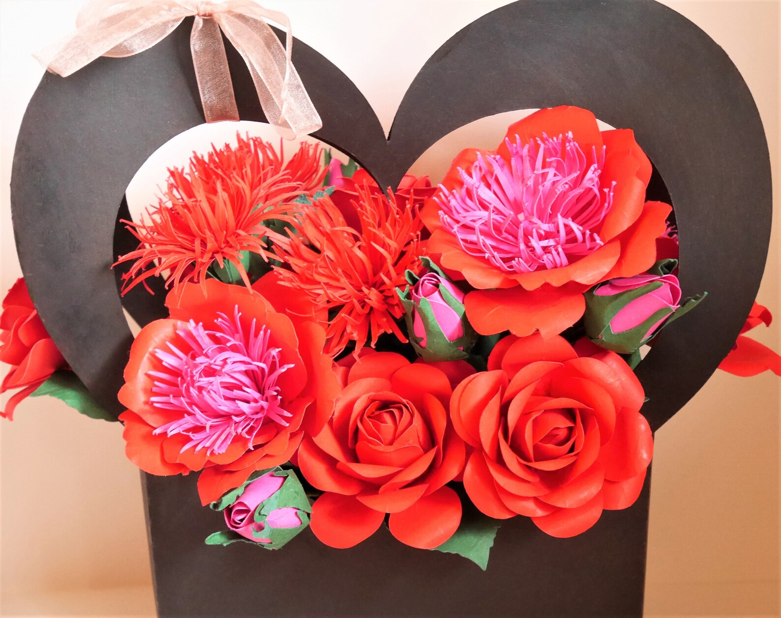 Amato Paper Flowers Gift Box Templates DIY instant - Etsy