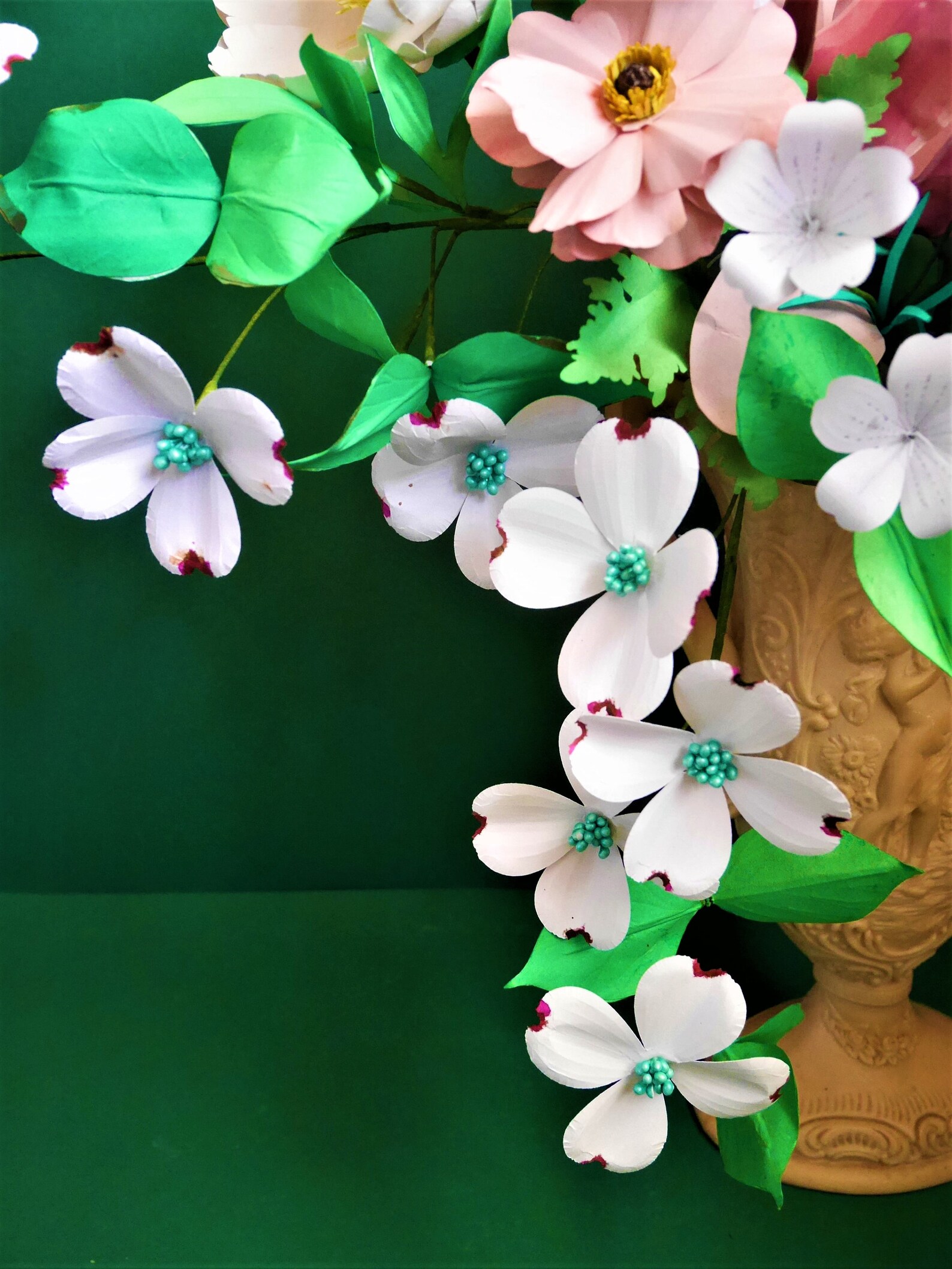 Dogwood Paper Flower Templates Instant Download Video - Etsy