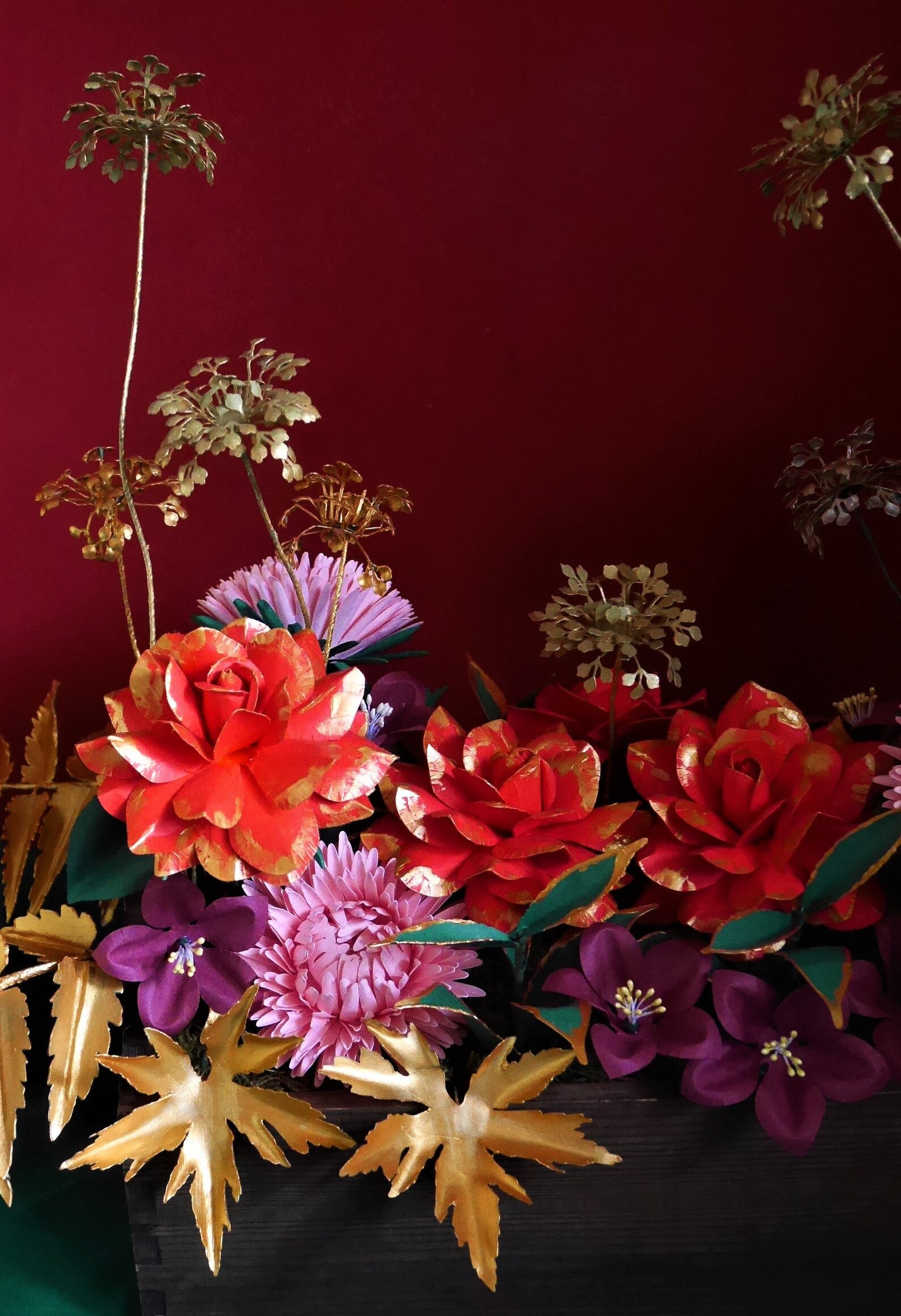 Garden Rose Easy Paper Flower Templates Digital Delivery | Etsy