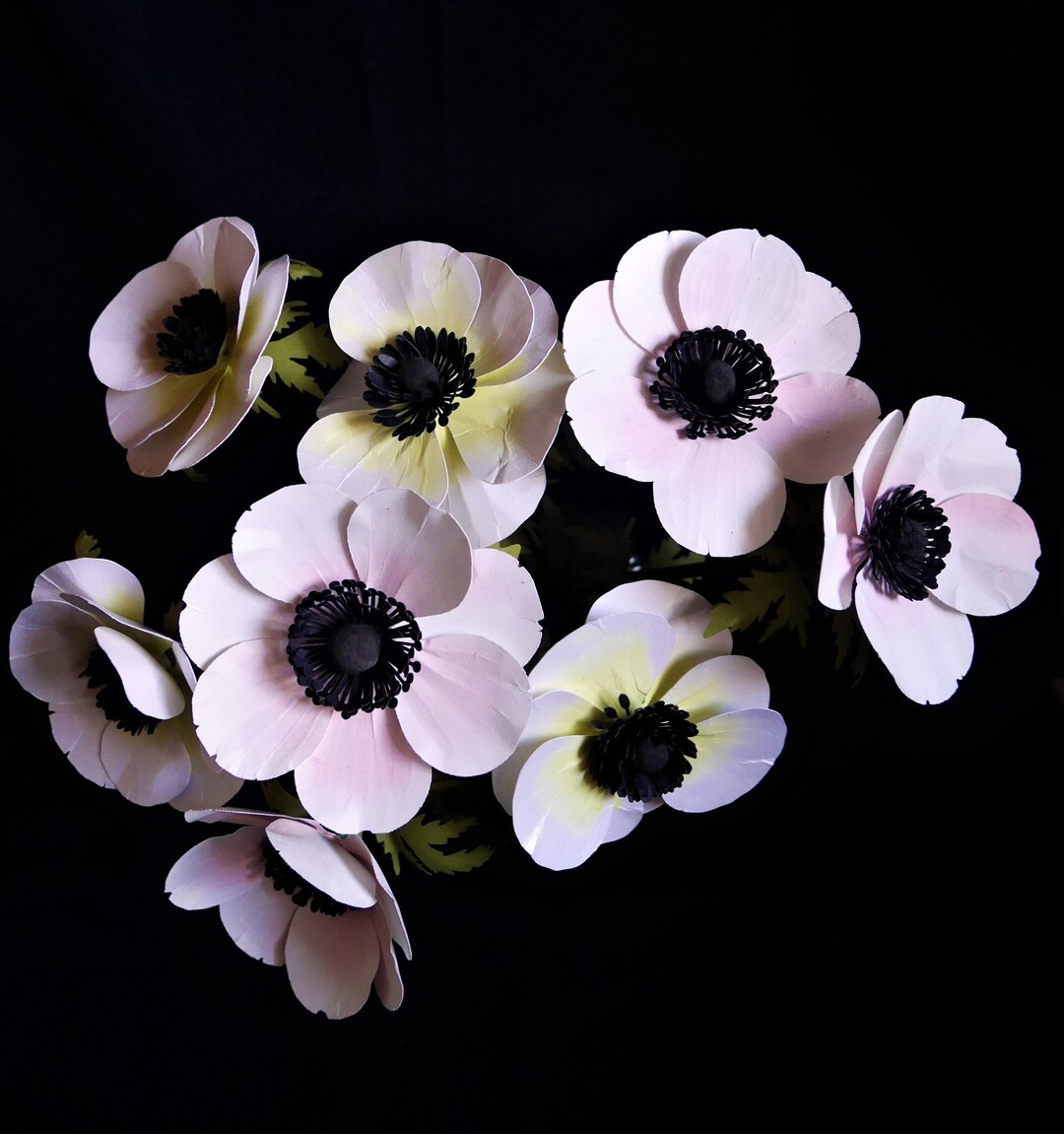 Easy Anemones - Flower Templates - Instant Download - SVG - Silhouette ...