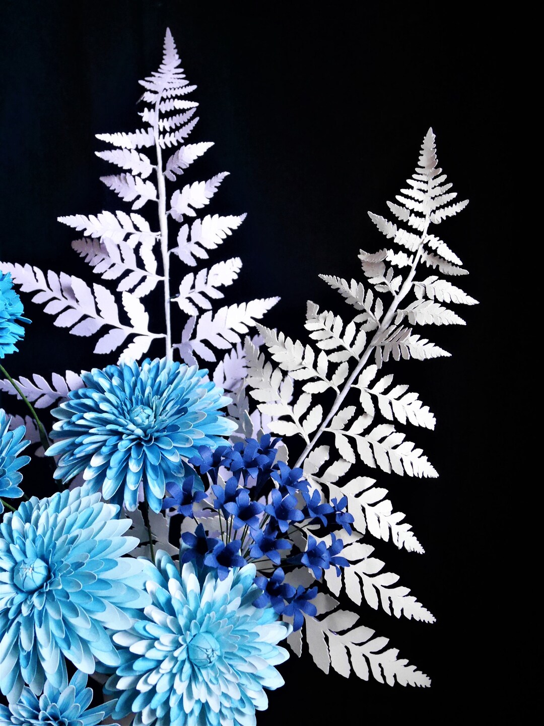 Fern Stalk- Template - Instant Download - Video Tutorial - SVG ...