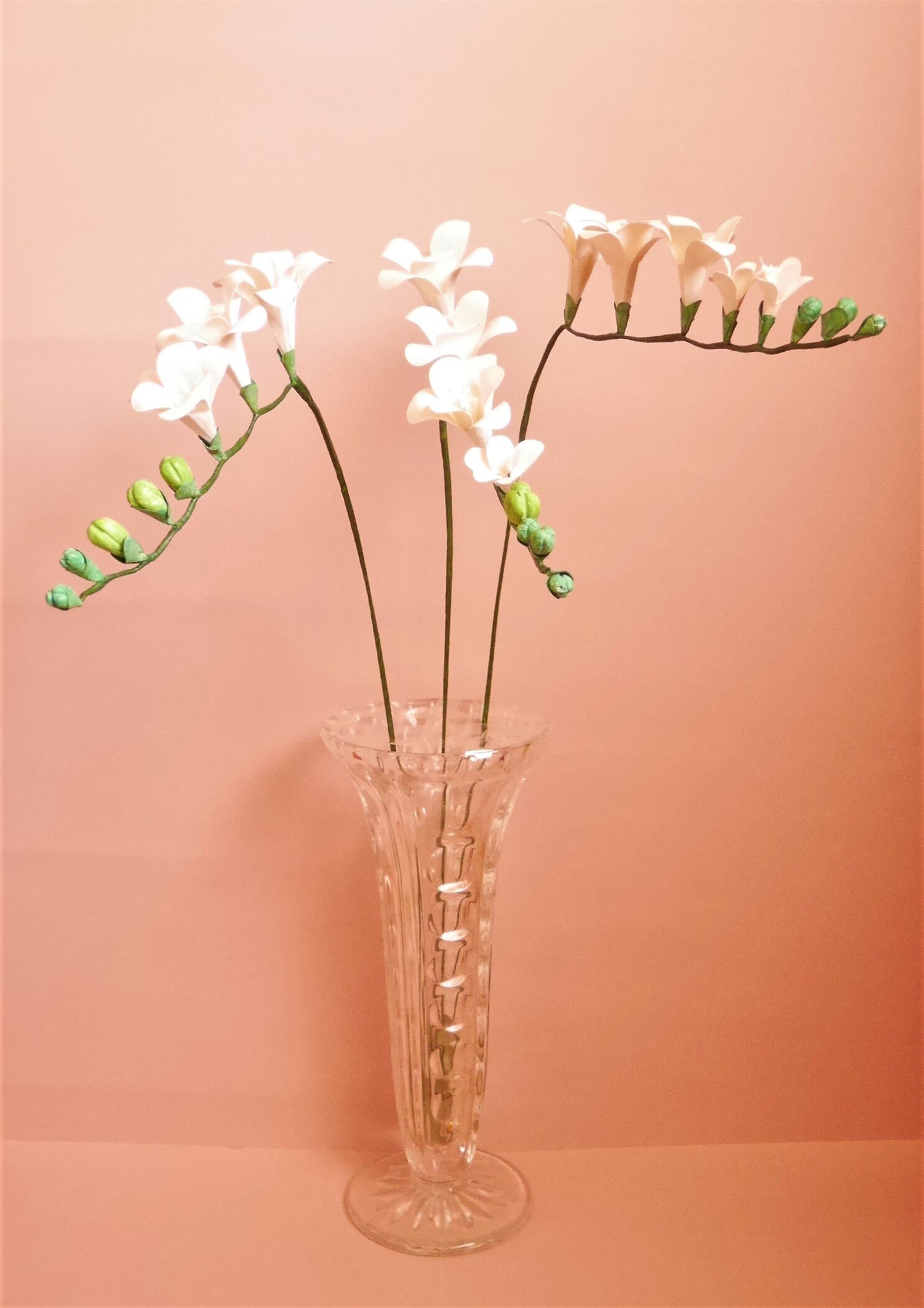 Freesia Paper Flower Templates: DIY Wedding Bouquet (instant Download ...