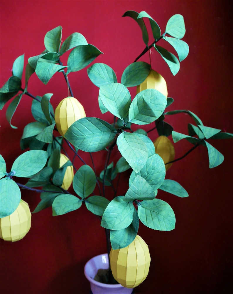Lemon Tree - Templates - Instant Download - Video Tutorial - DIY - SVG ...