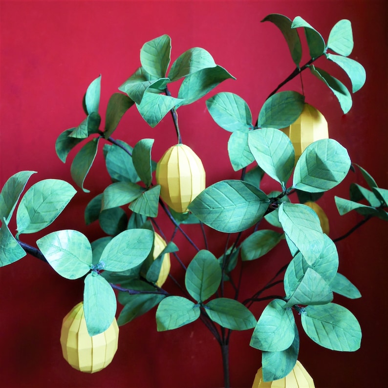 Lemon Tree Templates Instant Download Video Tutorial - Etsy