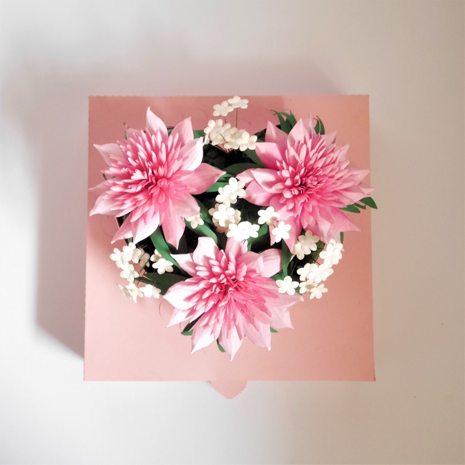 Jamila Flower Box - Paper Flowers - 3D Box - Templates - Video Tutorial ...