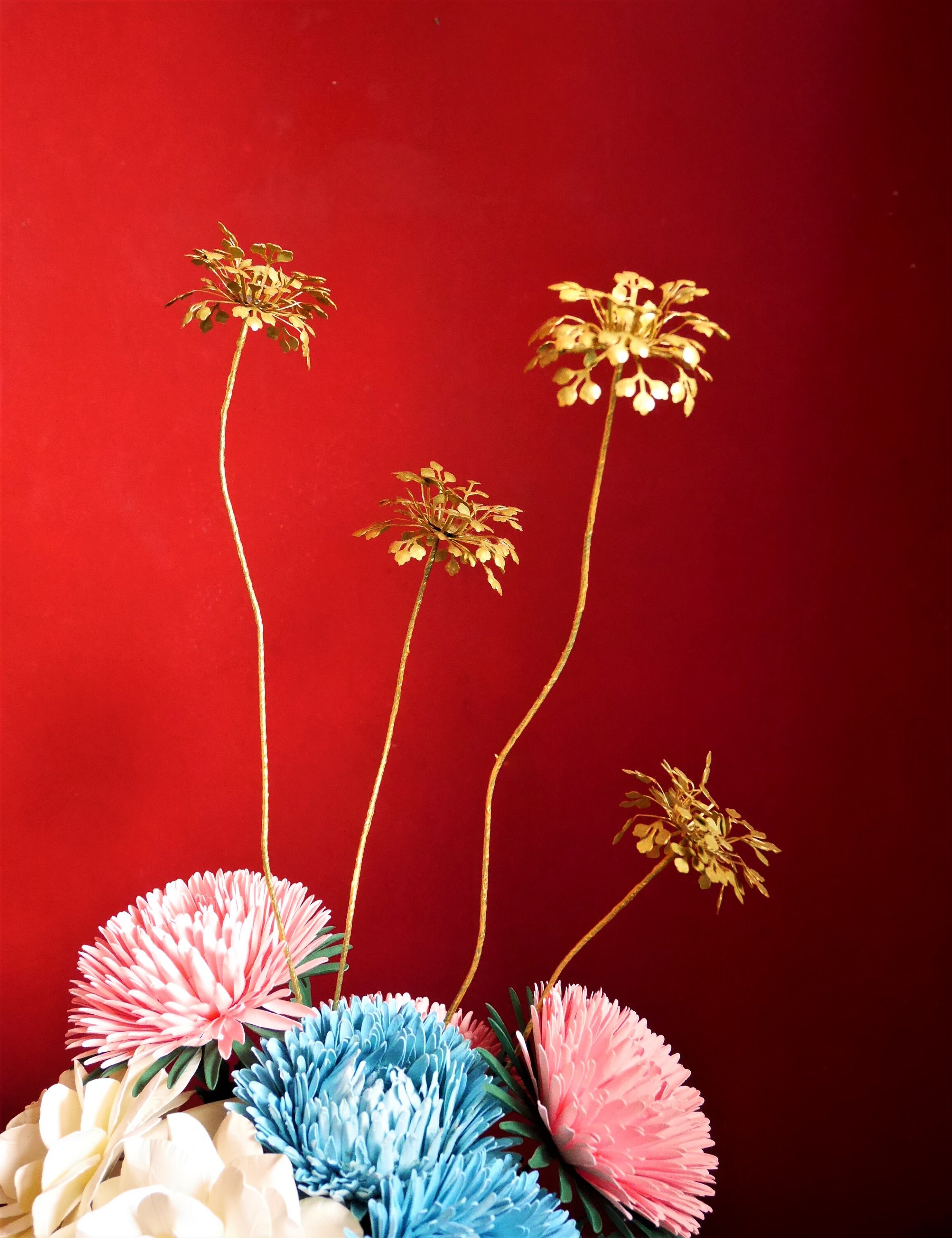 Aphrodite Foliage Easy Paper Flower Templates Instant - Etsy