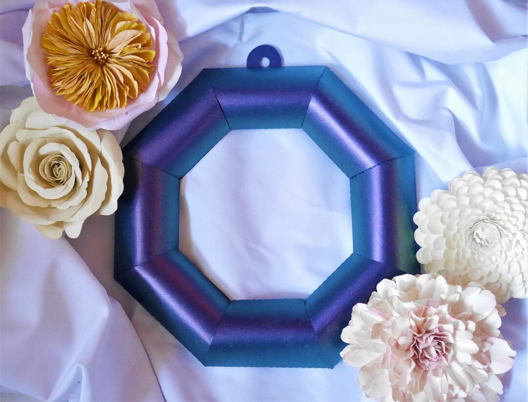 3D Wreath - Templates - Video Tutorial - DIY - Instant Download ...