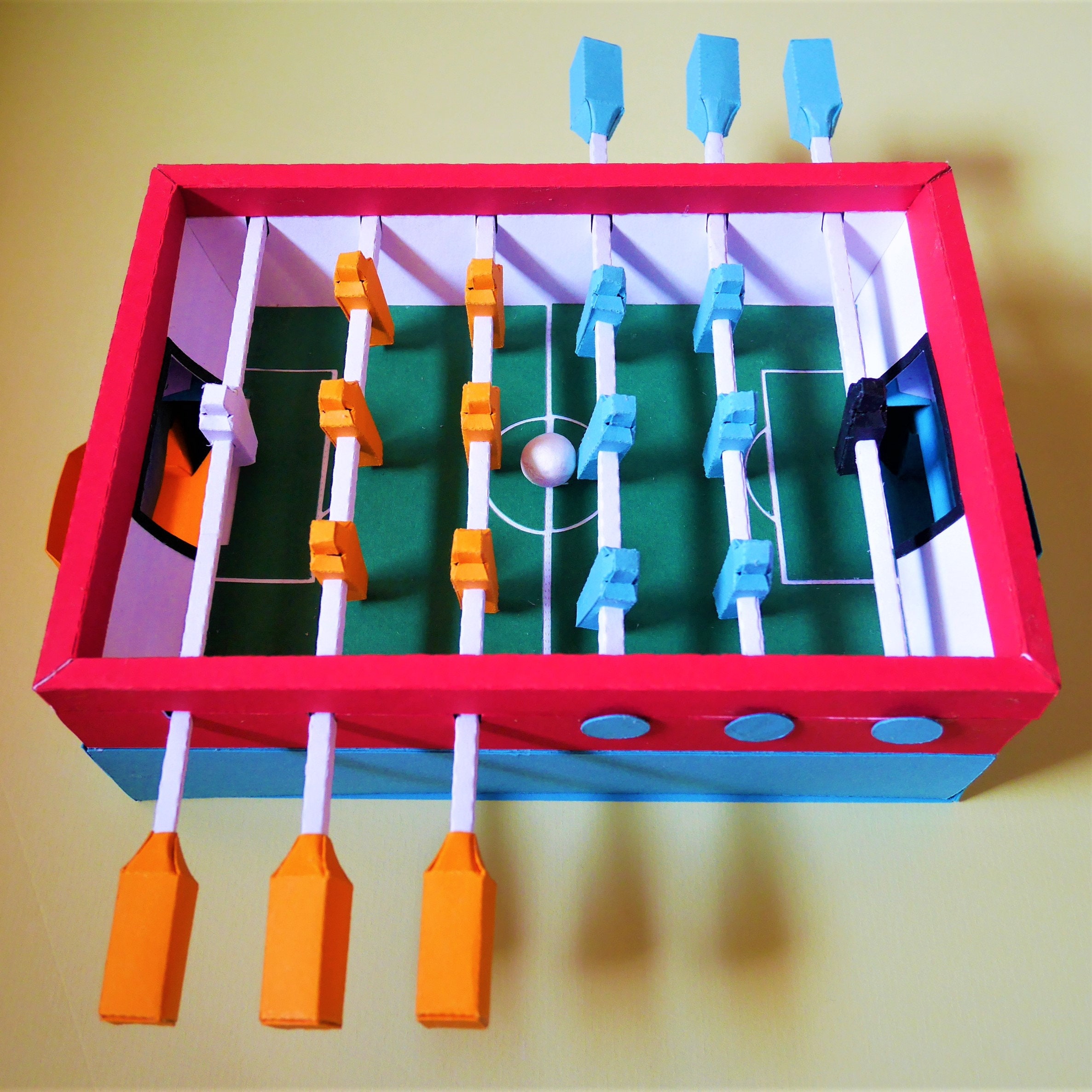 Table Football Gift Box - Templates - Instant Dowload - DIY - Video ...