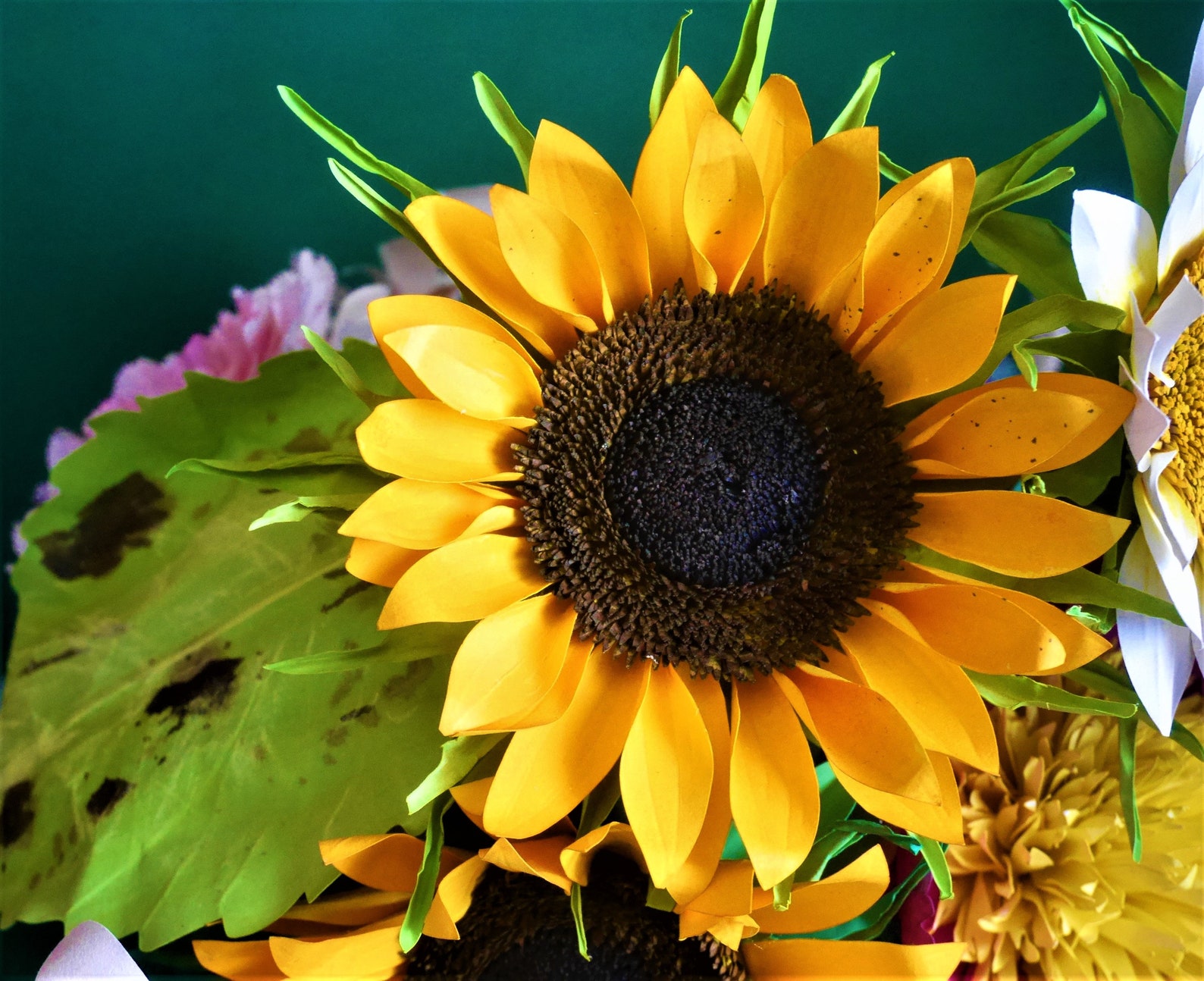 Sunflower Suntastic Yellow Paper Flower Templates - Etsy