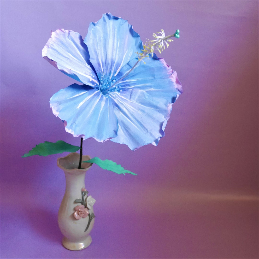 Dinnerplate Hibiscus - Paper Flower - Templates - SVG - Studio - Scan ...