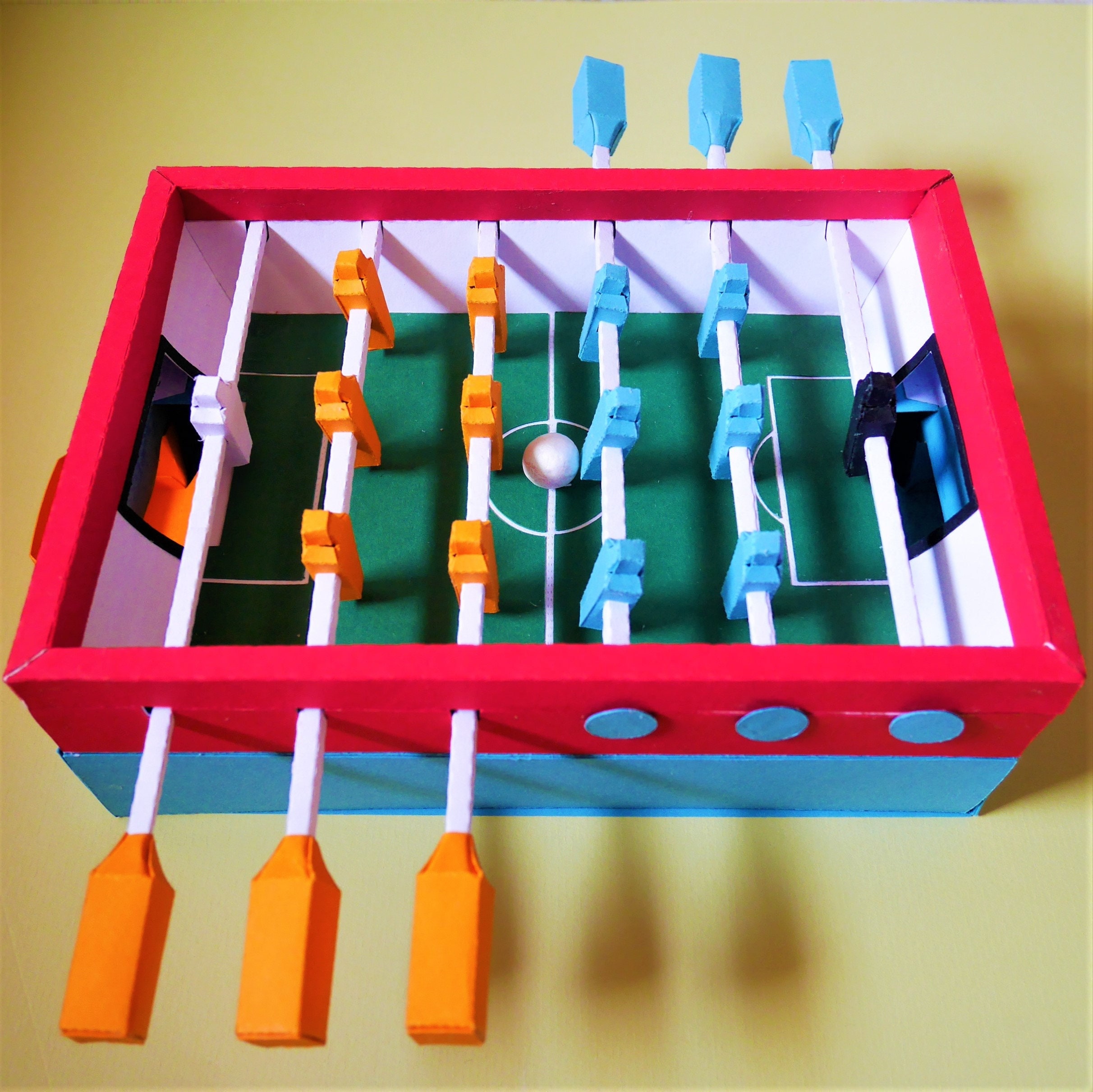 Table Football Gift Box Templates Instant Dowload DIY - Etsy