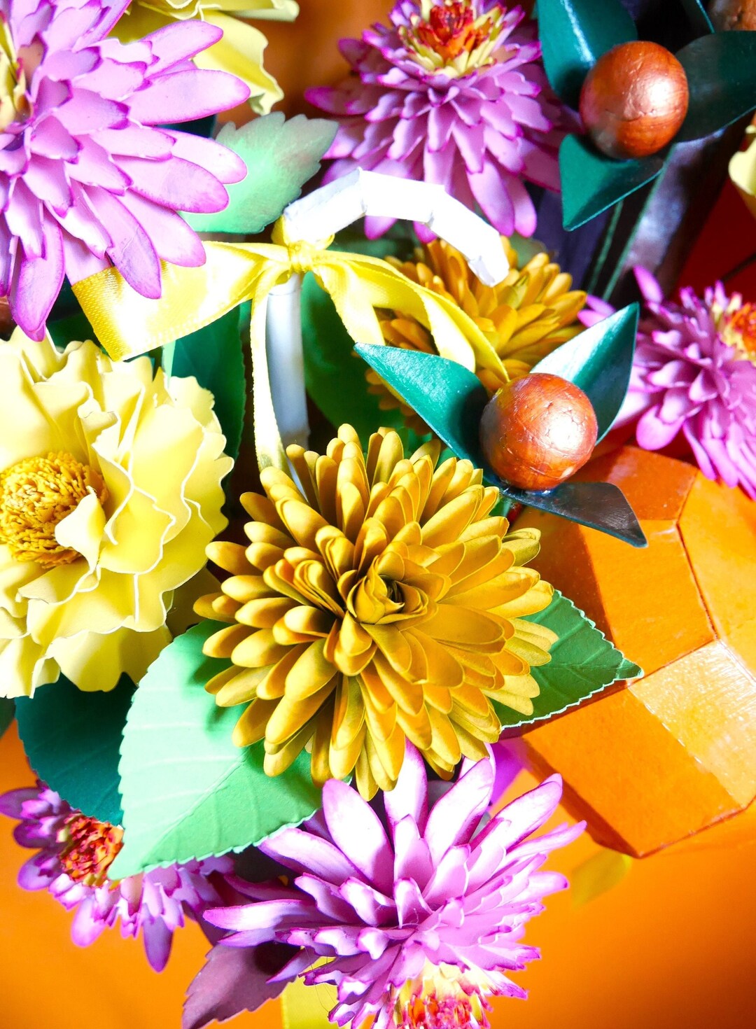 Hestia Dahlia - Paper Flowers - Templates - Instant Download - Video ...
