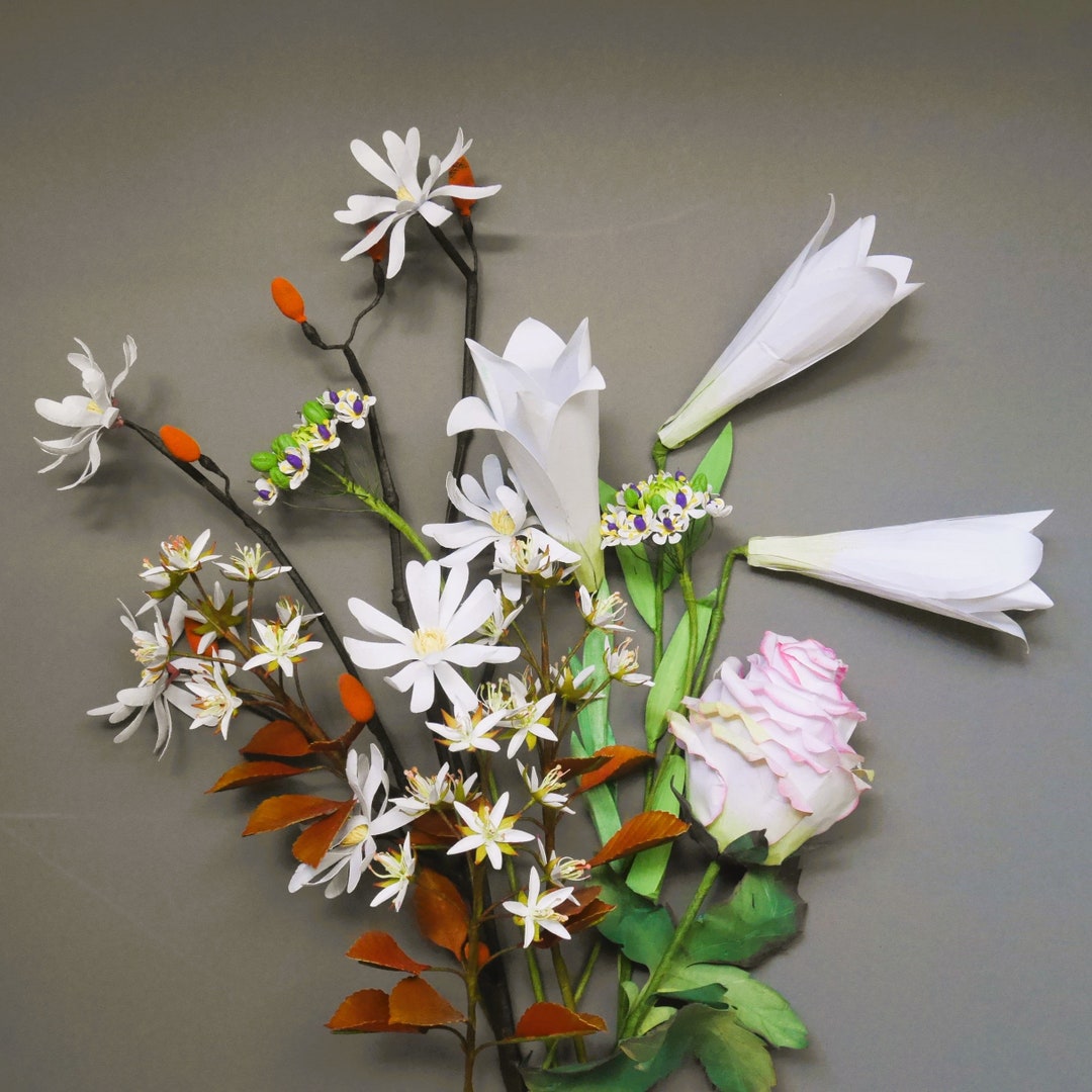 Tala Bouquet - Templates - Paper Flowers - Instant Download - Video ...