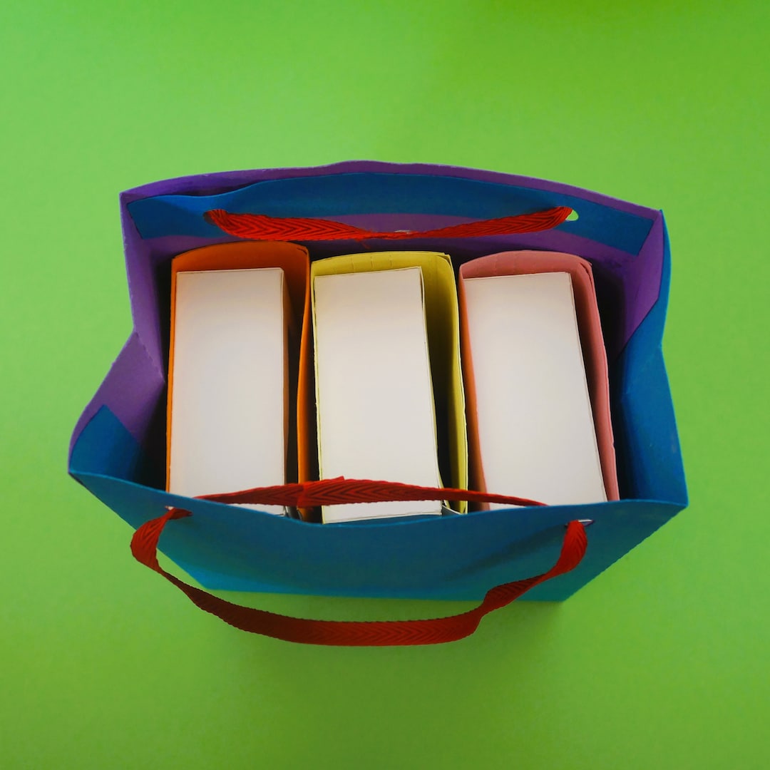 Book Gift Boxes - Templates - Instant Download - Video Tutorial - SVG ...