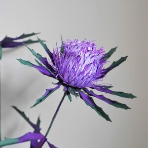 Commercial Use - Thistle - Paper Flower Templates - Digital Delivery ...