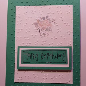 5 Assorted Homemade Birthday Cards; Variety of Styles and Designs ...
