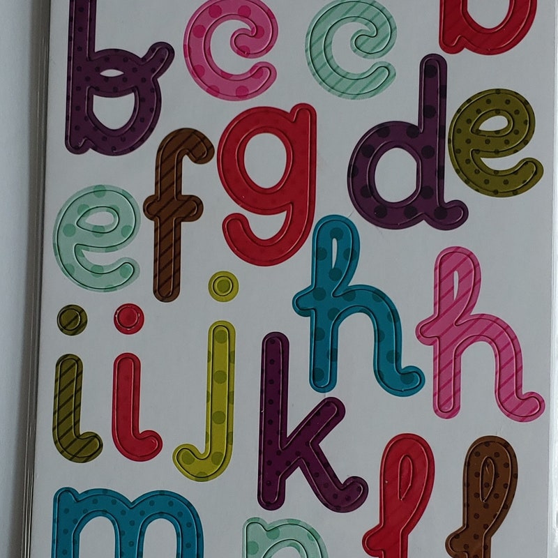 Chipboard Letters - Etsy