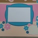 Baby Girl Scrapbook Page, 12x12 Premade Scrapbook Layout; Pink and Blue ...