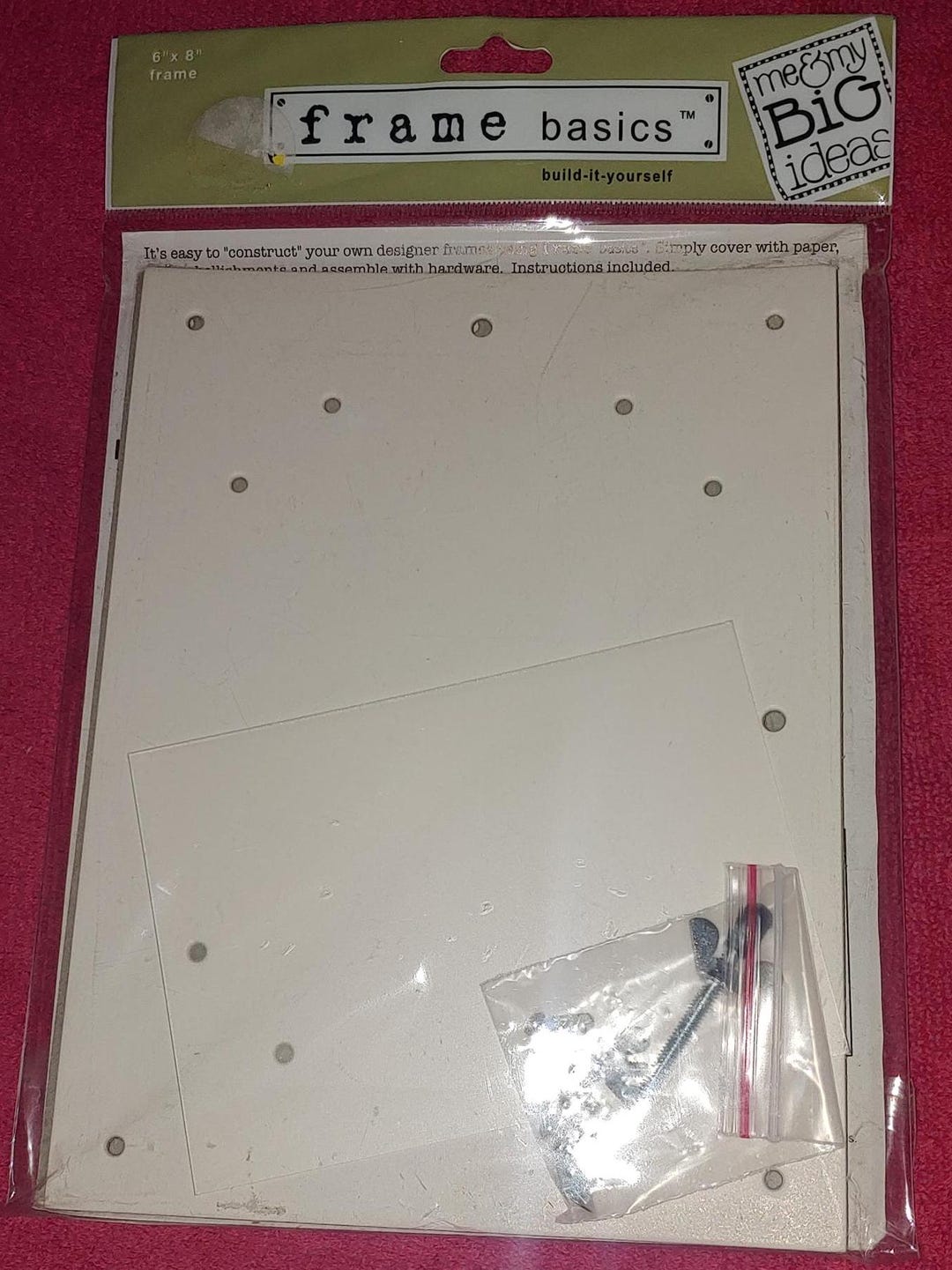 Frame Basics; Me & My Big Ideas; Sample Ideas Included; Nuts and Bolt ...