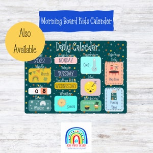 Morning Board Kids Calendar, Click Here to Get Your FULLY ASSEMBLED ...