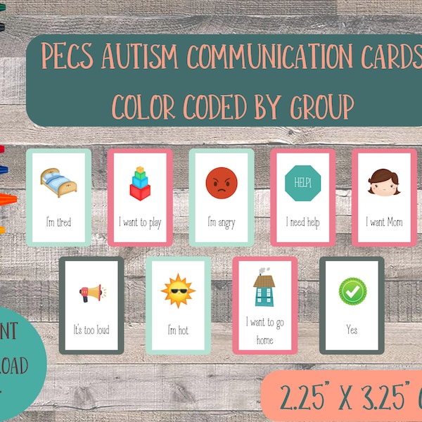 Printable Pecs - Etsy