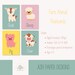 Printable Farm Animal Flashcards Set of 14 Preschool - Etsy