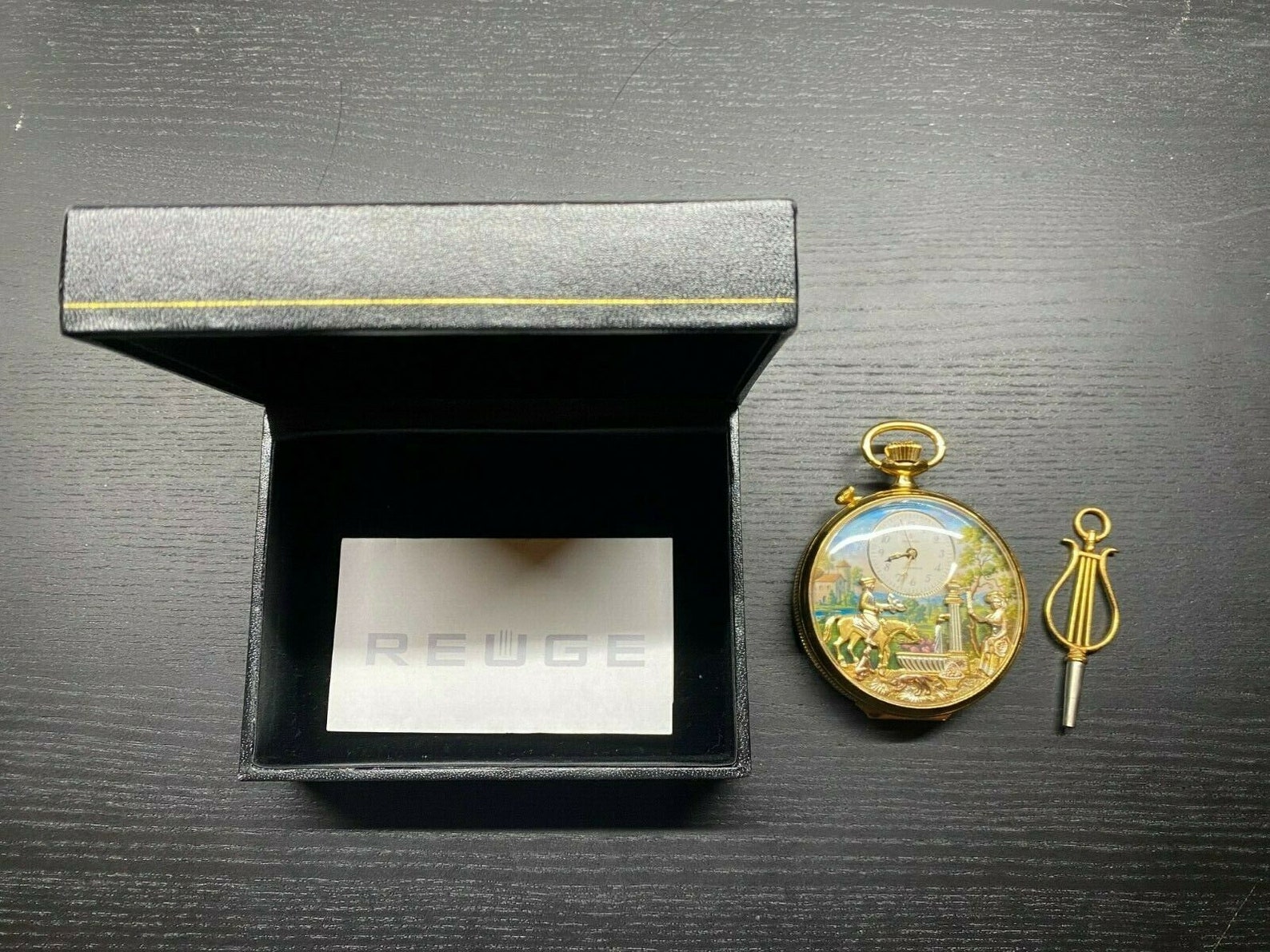Pristine Reuge Cased Pocket Watch - Etsy