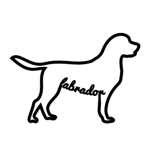 Labrador Retriever Decal - Etsy