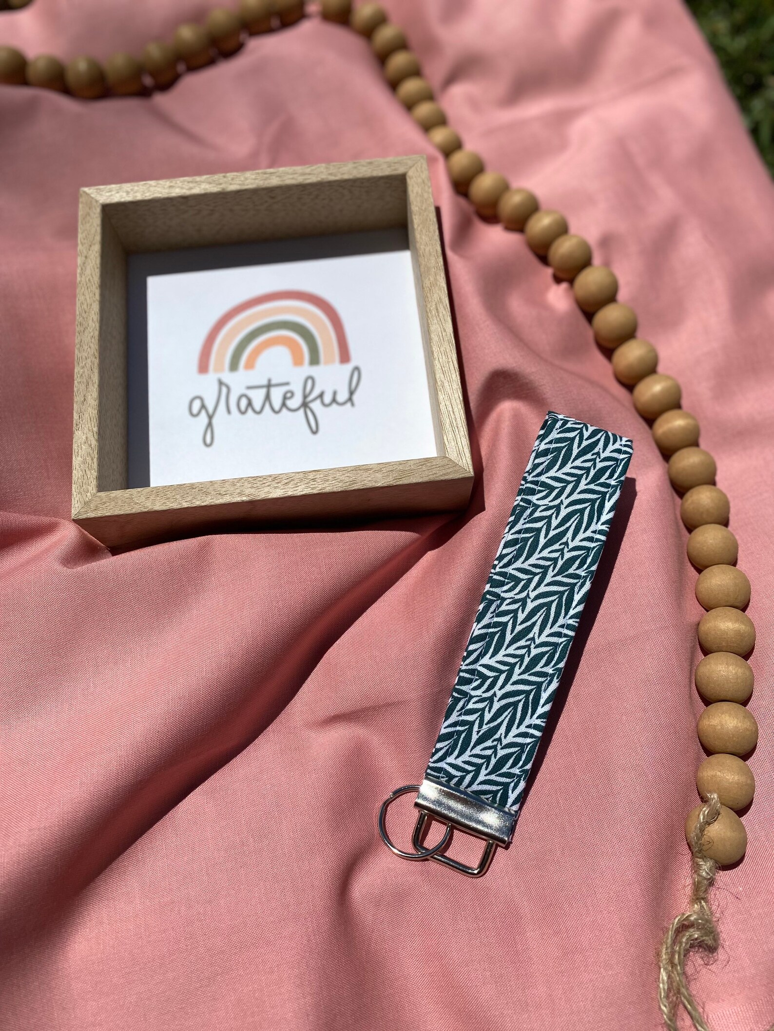 Minimalist Keychain Wristlet for Women Keyfob Gift for Her - Etsy New ...