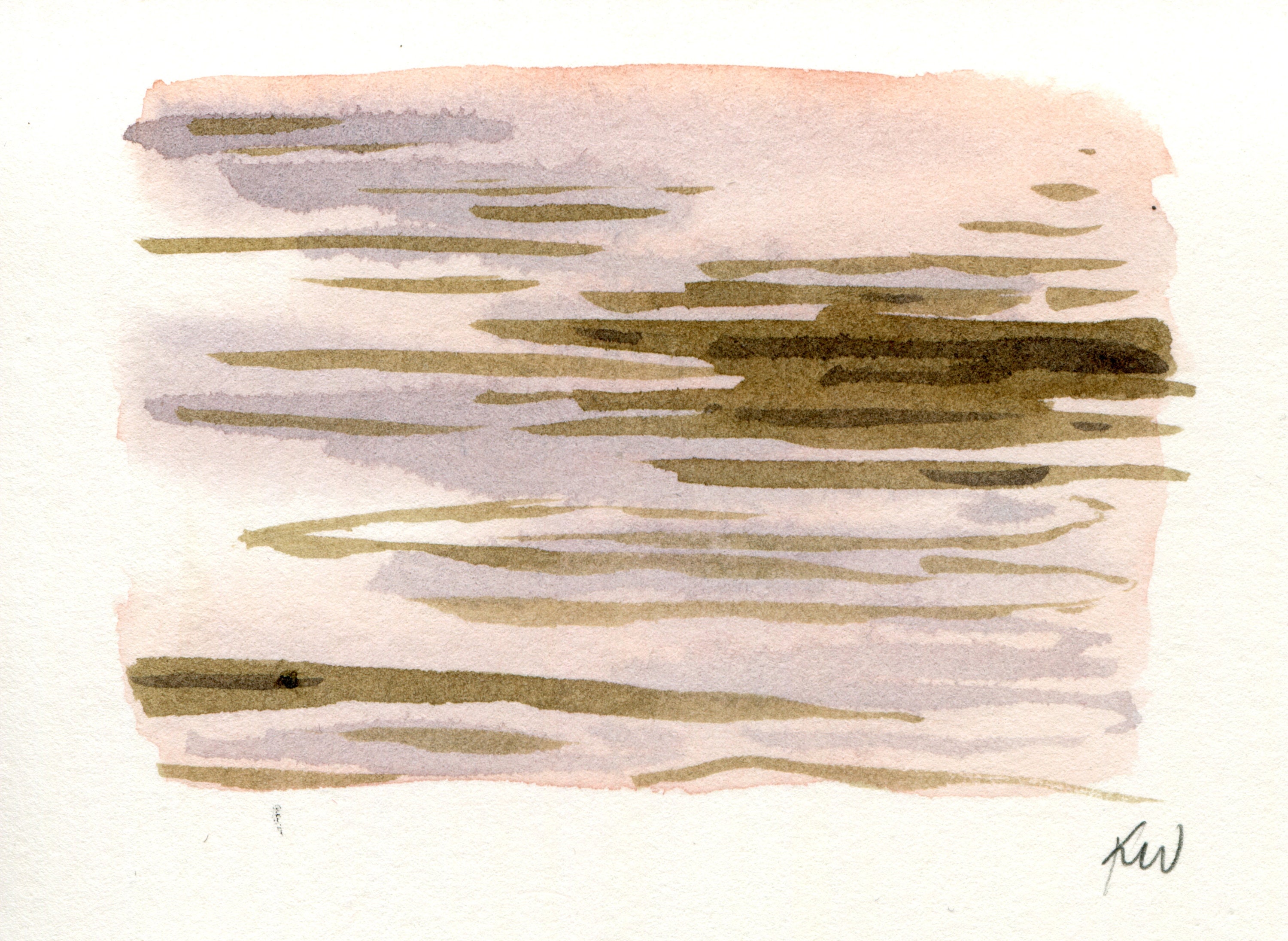 Instant Collection 8 Individual Water Reflection Paintings - Etsy