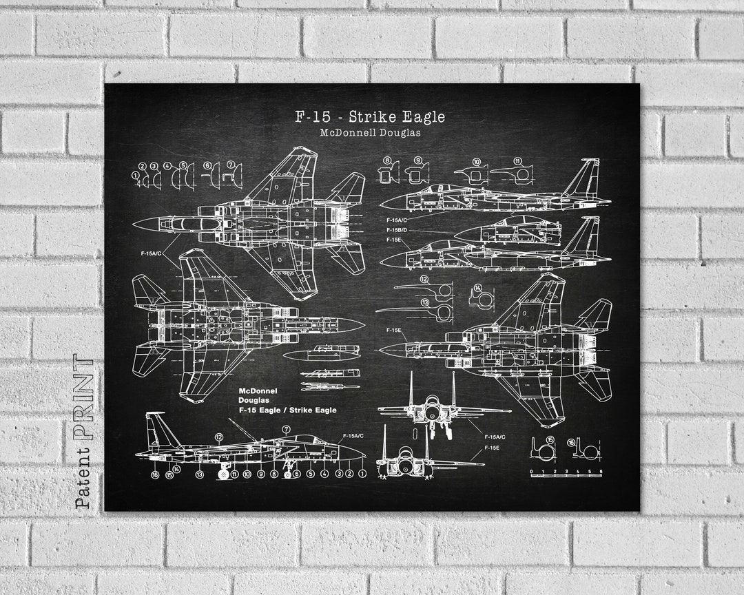 F-15 Strike Eagle Aircraft, F-15 Mcdonnell Douglas Airplane, F15 ...
