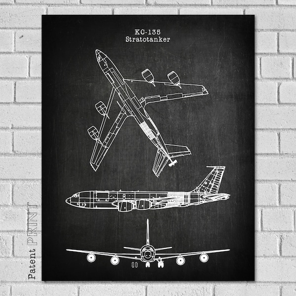 Kc 135 Blueprint - Etsy